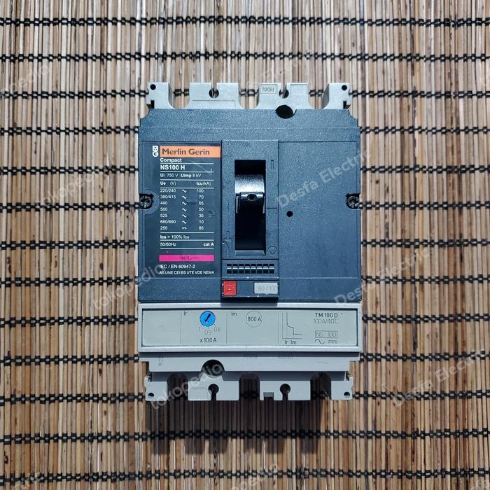 Jual Mccb Merlin Gerin NS100H 3Phase 80-100 Ampere - Jakarta Pusat ...
