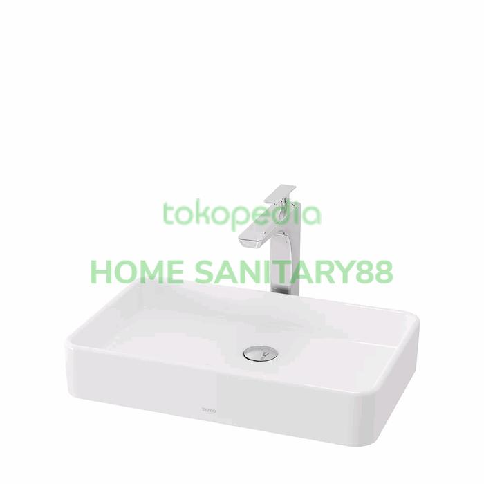 Jual Wastafel TOTO LW952J Komplite set kran Panas dingin Original TOTO ...