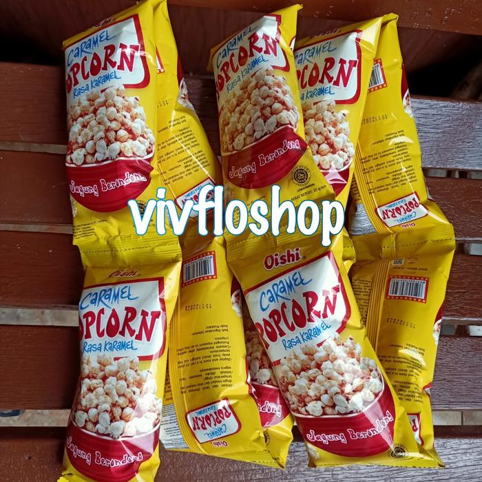 Jual Oishi PopCorn / Pop Corn Oishi Karamel (Kemasan Mini) isi 10 ...