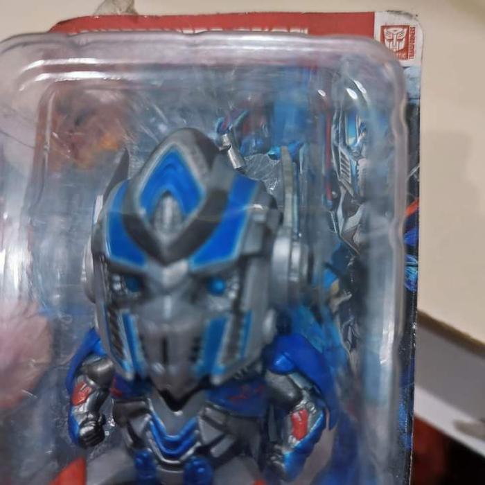 Jual mainan figure transformer optimus prime chibi series tinggi ...