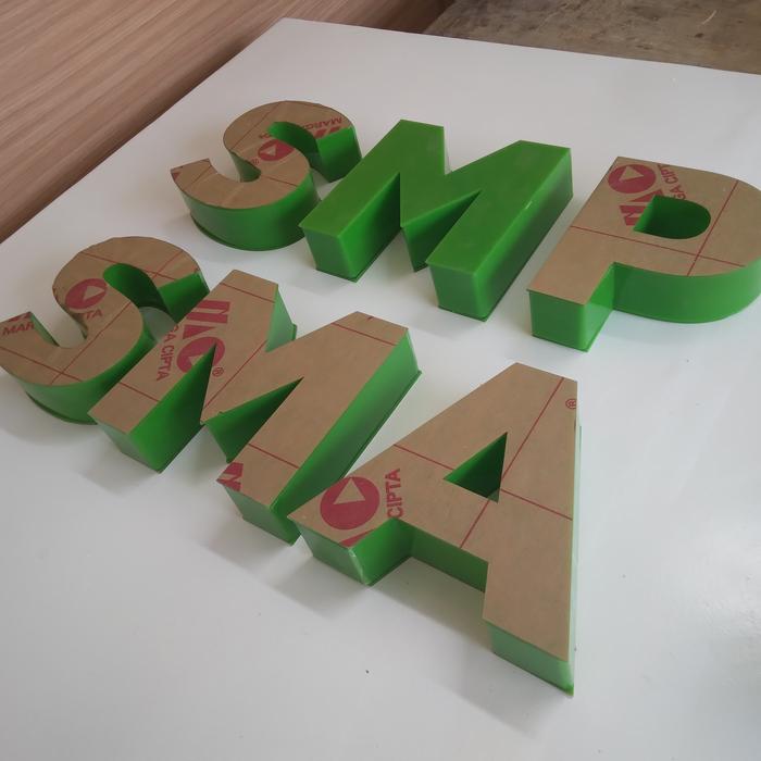 Jual Signage Huruf Timbul Akrilik | Shop Sign Custom - Kab. Bandung ...