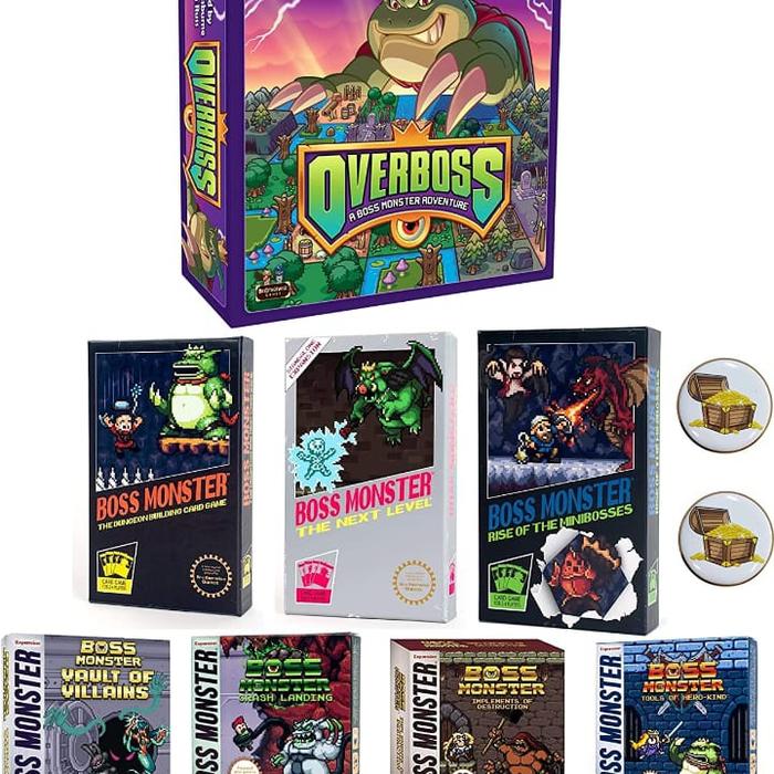 Jual Boss Monster KS All In + Overboss Board Game + Playmat - Jakarta ...