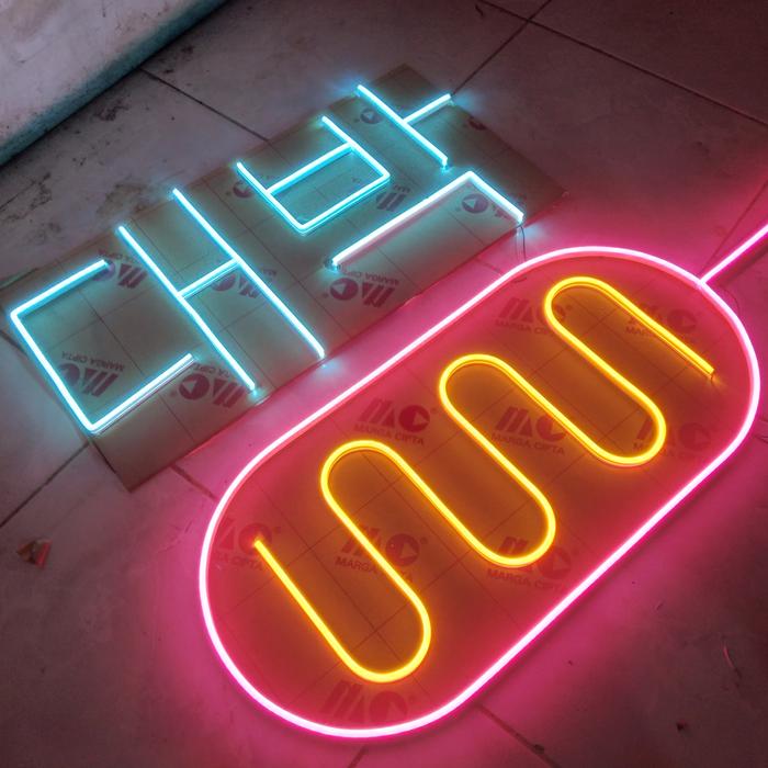 Jual Neon Sign dan Neon Flex Custom | Signage | Papan Nama - Kab ...