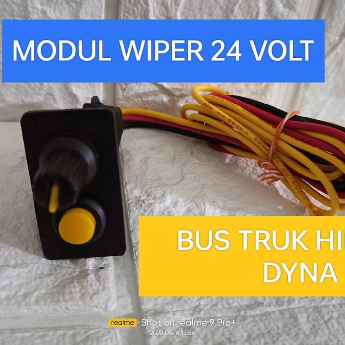 Jual MODUL INTERMITTENT WIPER 24 VOLT BUS TRUK HINO PS DYNA ISUZU ...