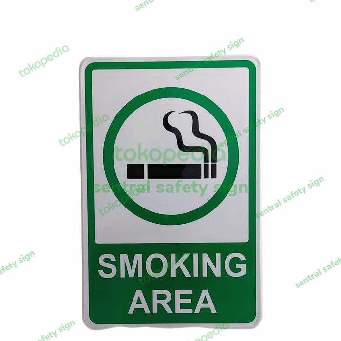 Jual Rambu smoking area 60x40cm - Jakarta Barat - SENTRAL SAFETY SIGN ...