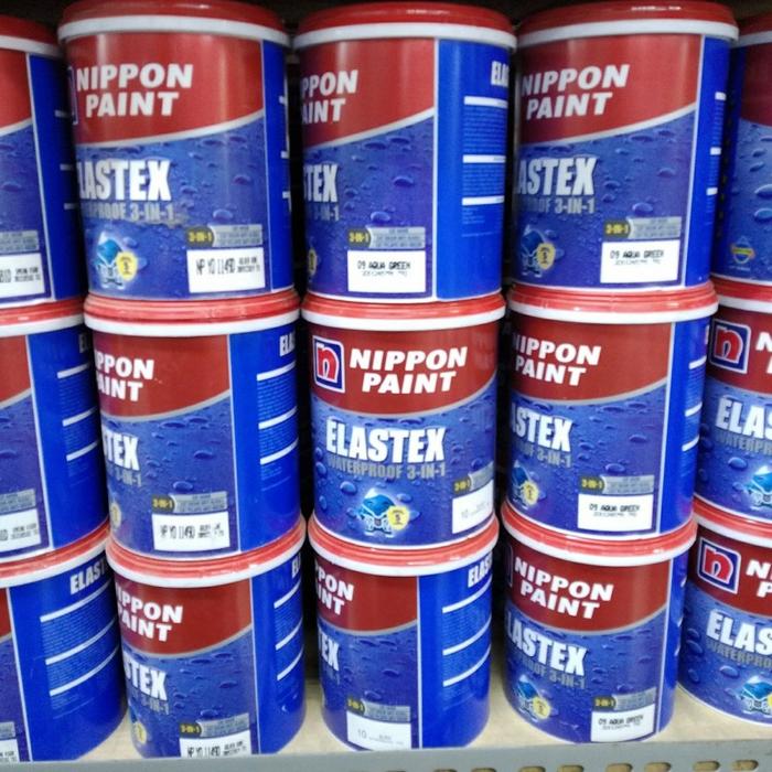 Jual nippon paint cat elastex 1 kg waterproof 3 in 1 pelapis anti bocor ...