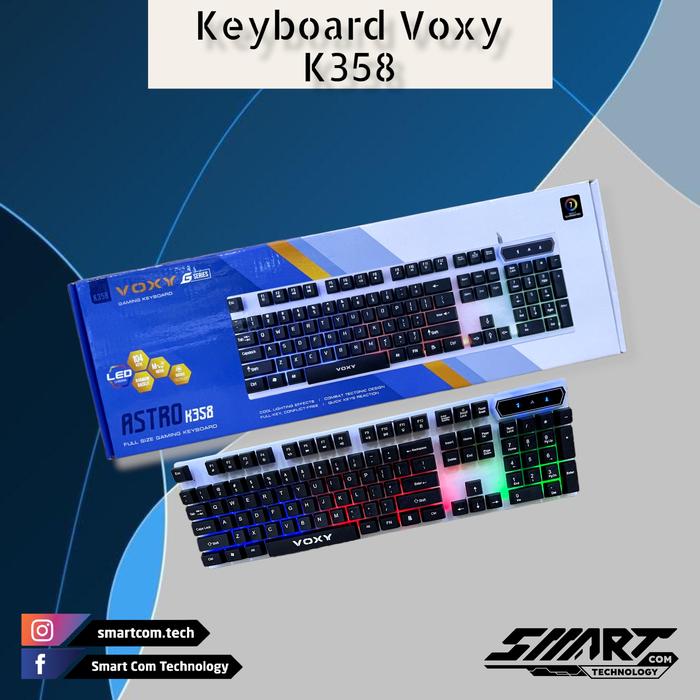 Jual Keyboard Gaming Voxy Astro K358, Keyboard Gaming Murah, Keyboard ...