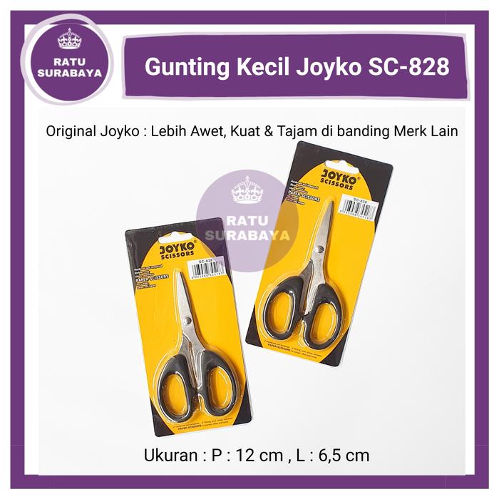 Promo Gunting Kecil Joyko SC-828 Pemotong Kertas Paper Scissors Joyco ...