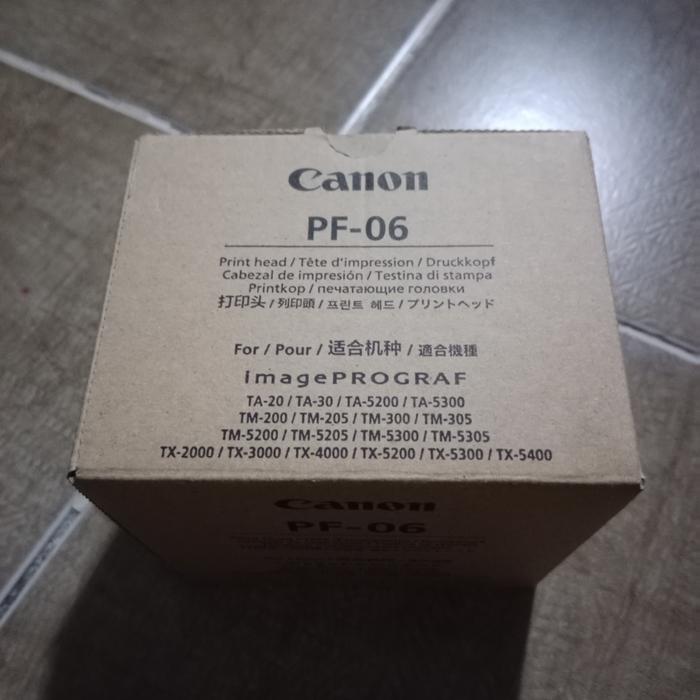Jual Printhead PF 06 Plotter Canon Original - Jakarta Selatan ...