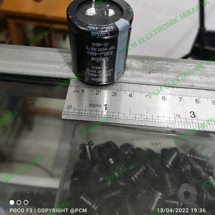 Jual elco elko 330uf 330 uf 450v 450volt 450 volt capxon korea asli ori - Jakarta Barat - PCM ...