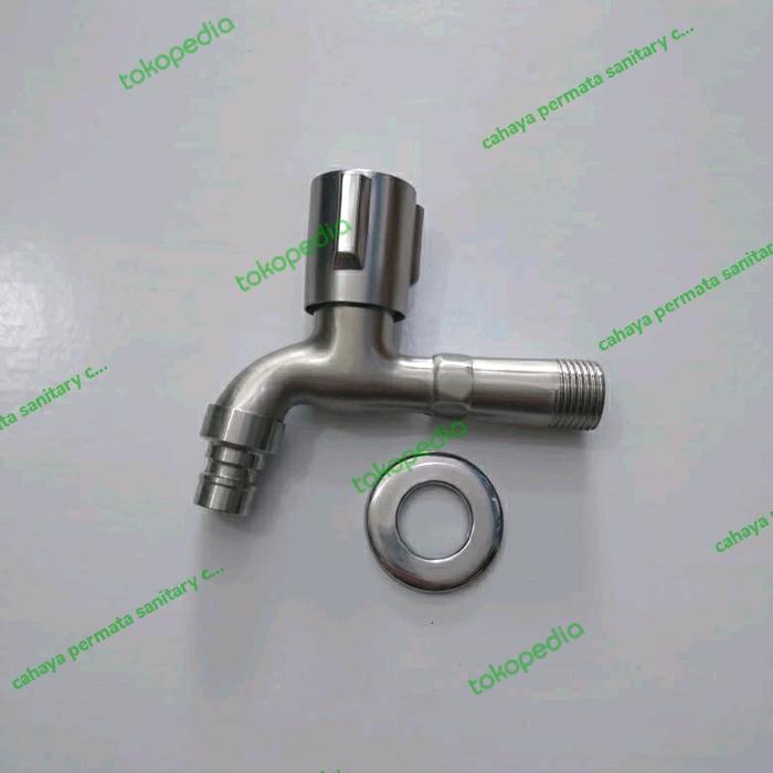 Jual Kran Taman Stainless/Kran Tembok/Kran Dinding 1/2 Inch - Kab ...