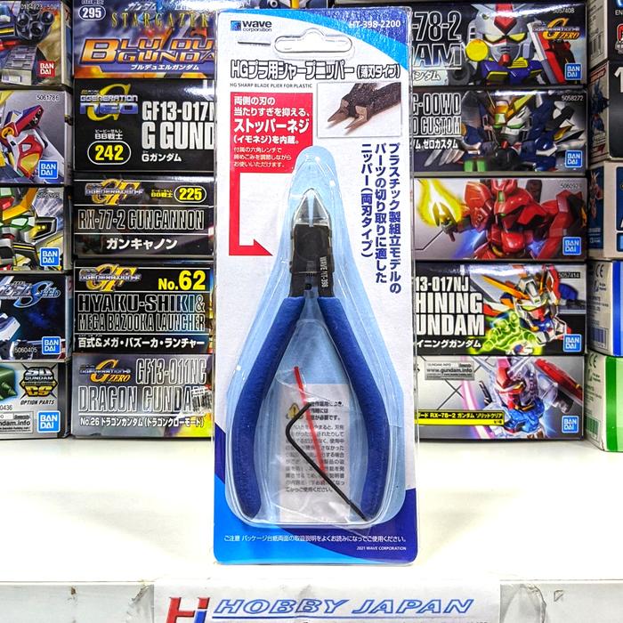 Jual Wave HT-398 HG Sharp Nipper for Plastic Thin Blade Type - Jakarta ...