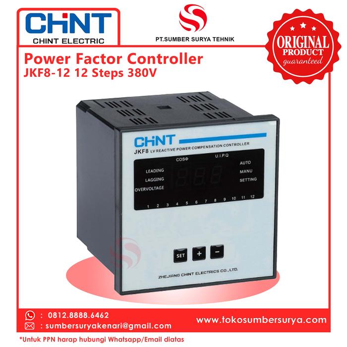 Jual Power factor controller JKF8-12 / JKF812 CHINT - Jakarta Pusat - SUMBER SURYA store | Tokopedia