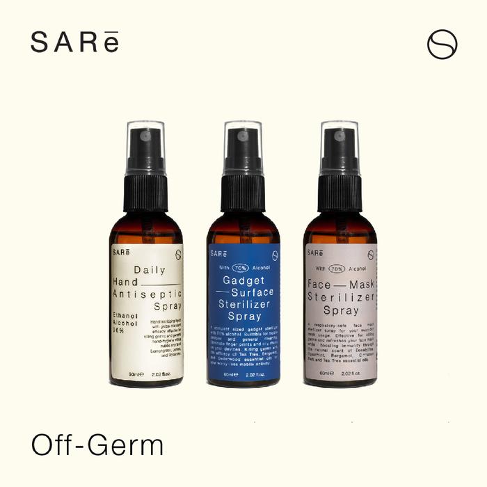 Jual SARE Off-germ Set | Daily Routine Sanitizer, Sterilizer ...
