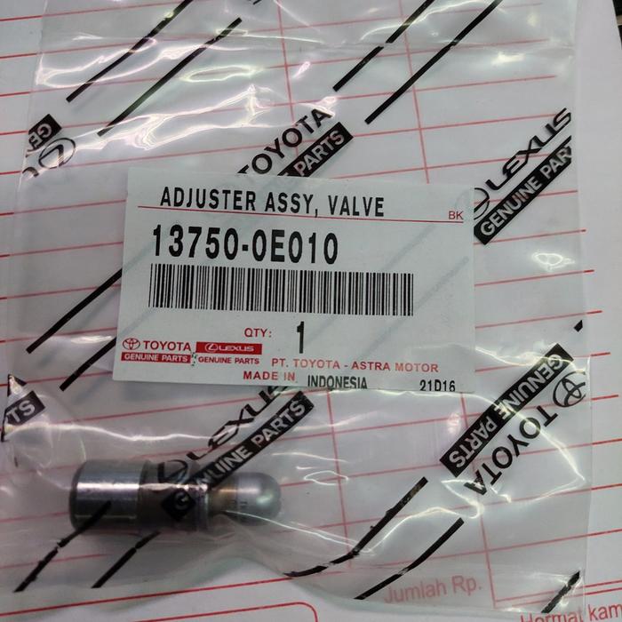 Jual Adjuster klep valve innova reborn fortuner vrz hilux revo 13750 ...