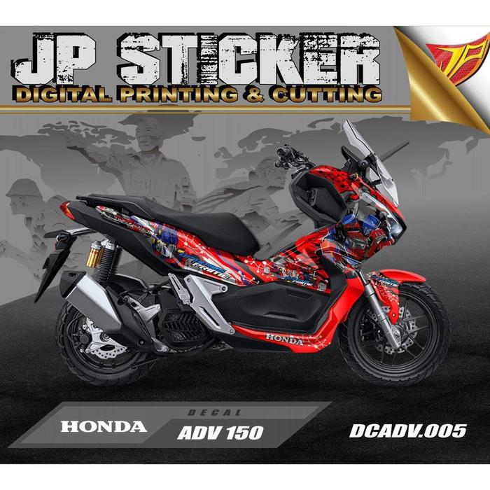 Jual JUAL DECAL STICKER ADV 150 FULL BODY - DEKAL STIKER ADV 150 DESAIN ...
