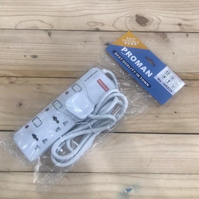 Jual PROMAN Kabel Perpanjangan Stop Kontak Universal Socket Extension ...