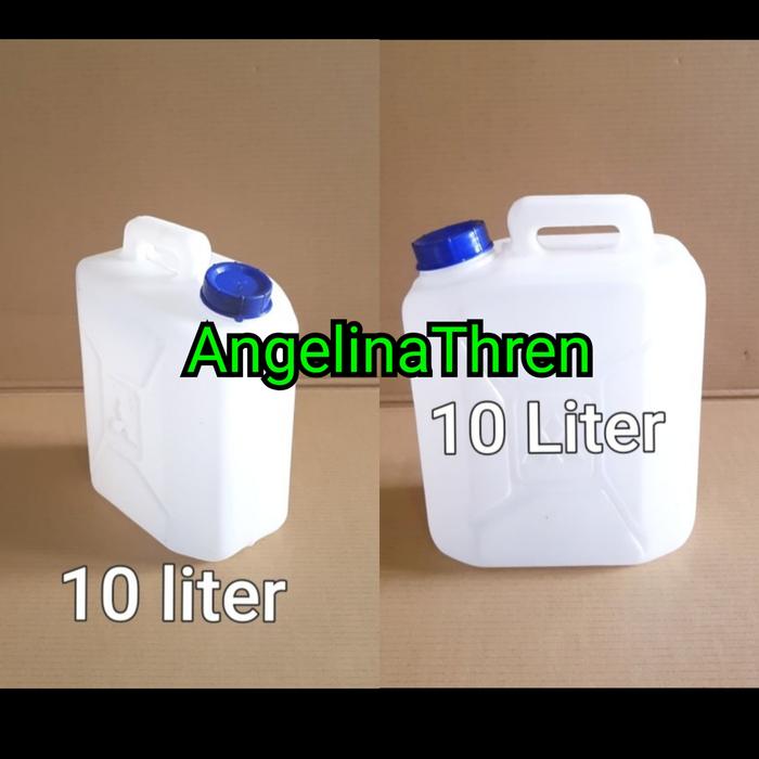 Jual Jerigen Air HDPE 10Liter - Jrigen air 10Ltr - Drigen Bensin 10 L ...