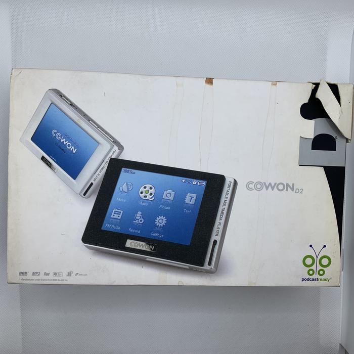 Jual Cowon D2 Digital Audio Player Fullset Audiophile Portable Media ...