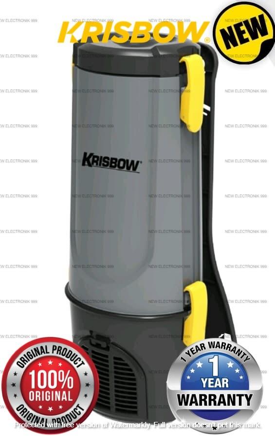 Jual Krisbow DRY VACUUM CLEANER BACKPACK 4L 1200 W 10089054 - Jakarta ...