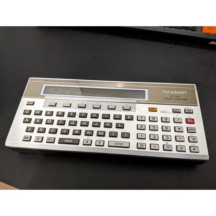 Jual Sharp PC-1500 Pocket Computer Normal Jadul Antik Rare Collector ...