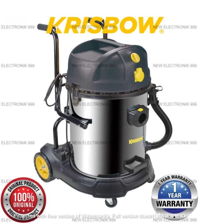 Jual Krisbow WET & DRY VACUUM CLEANER 60L W/POWER SOC 10100238 ...
