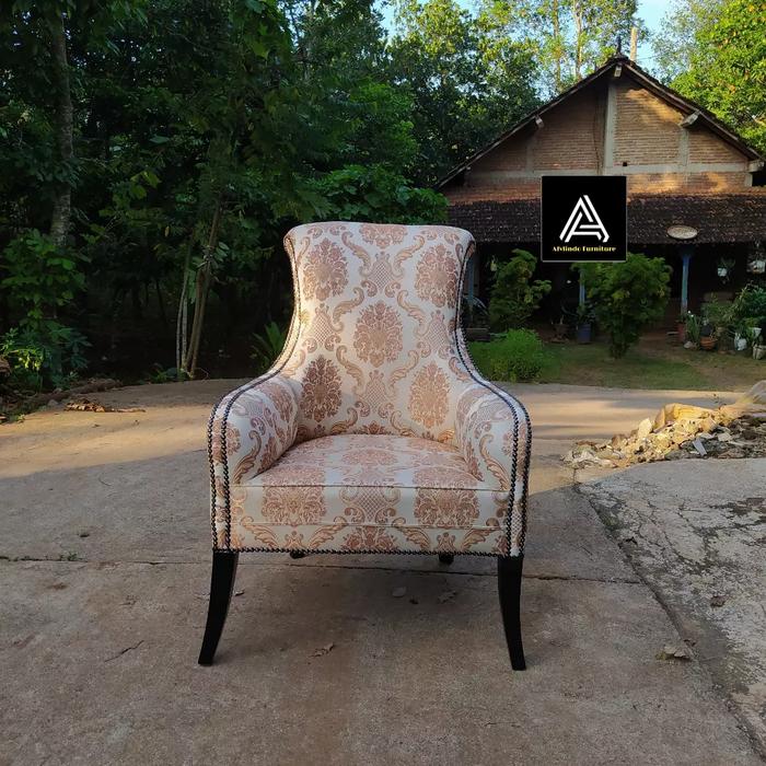 Jual sofa single seat klasik modern rangka kayu jati - Kab. Jepara ...