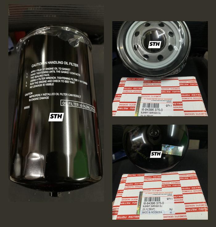 Jual FILTER OLI ISUZU GIGA 240 , 285. GENUINE ASTRA - Jakarta Barat ...
