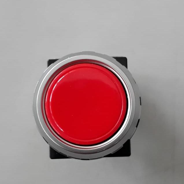 Jual Push Button Switch Tombol Hanyoung CRF-F30M1R 30mm Merah Red 30 mm ...