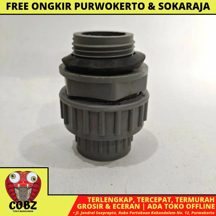 Jual 1 IN X 3/4 IN / UNION WATER MUR DRAT LUAR WATER MUR WATERMOOR ...