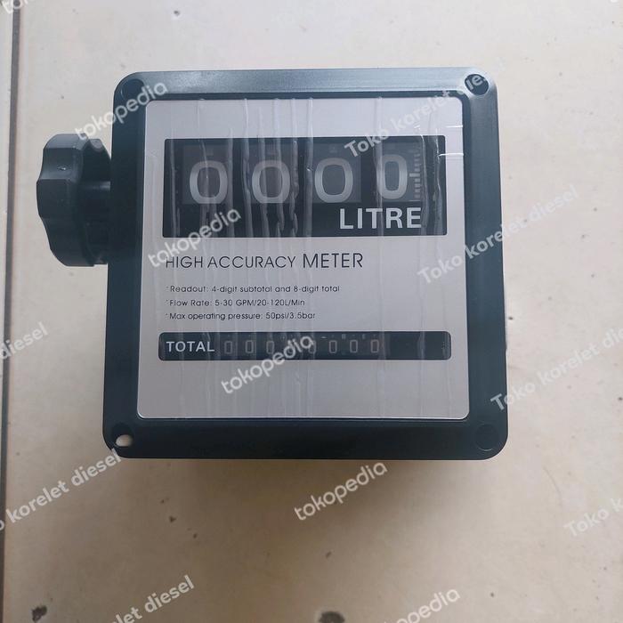 Jual Flow Meter solar & Minyak Meteran Pompa Oli 4 Digit Japan - Kab ...