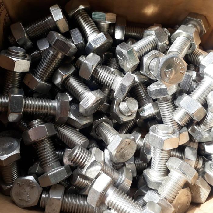 Jual BAUT STAINLESS M8 X 65 BAUT 13 KUNCI 13 BAUT SS M8X65 BAUT M8 SUS ...