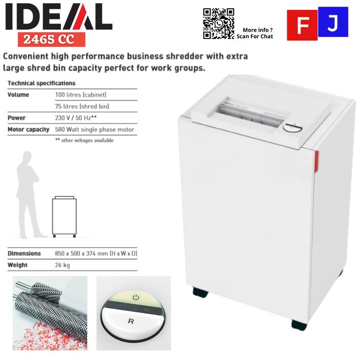 Jual Ideal 2465 CC Mesin Penghancur Kertas - GARANSI RESMI - Jakarta ...