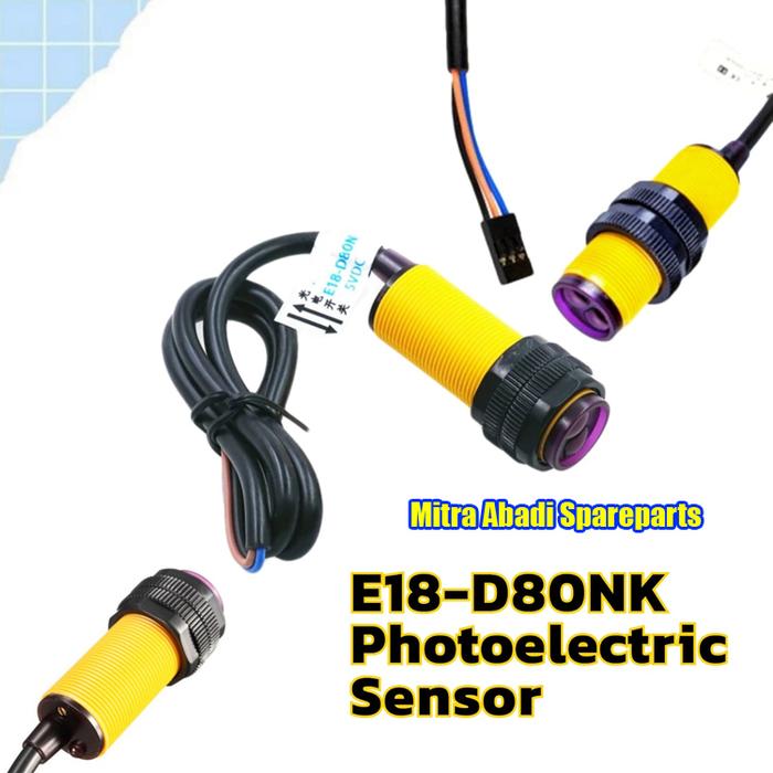 Jual E18-D80NK Photoelectric Sensor / Modul Sensor Fotoeletrik Arduino ...