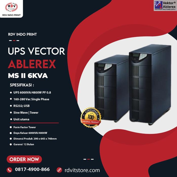 Jual ups vektor 5kva 6kva 6000va online - Kab. Sumedang - RDV INDO ...