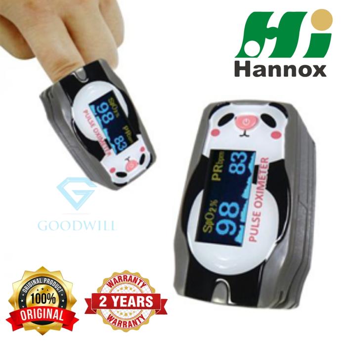 Jual Pulse Oximeter Anak / Children Finger Pulse Oxymeter Hannox AE C9 ...