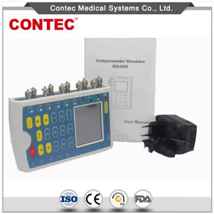 Jual Simulator Contec MS200 NIBP | MS100 SPo2 | MS400 ECG, IBP, Temperature - Contec MS400 ...