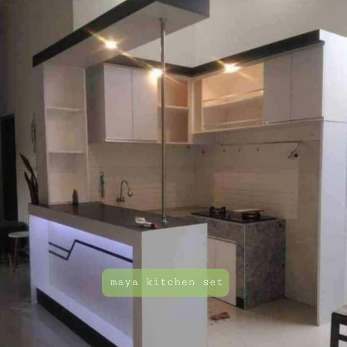 Jual kitchen set minimalis/mini bar Dapur /kitchen set hpl - Kota Depok ...