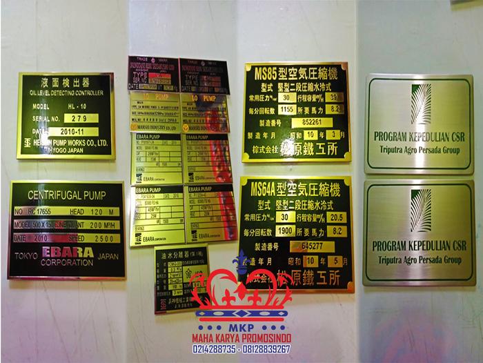 Jual Custom Name Plate Steinless Name Plate Signage - Jakarta Pusat ...