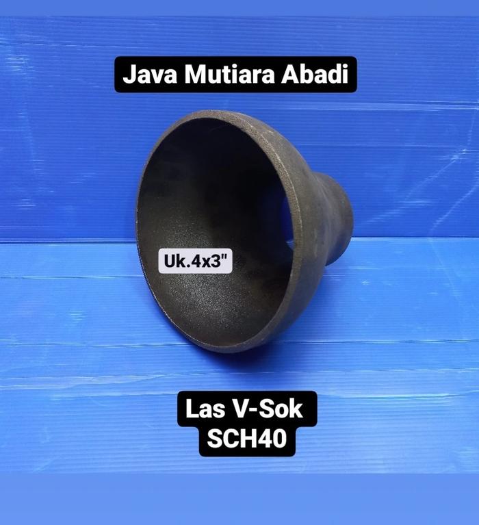Jual Reducer 4x3 inch SCH 40/Vlok Sock Las Reducer Las Besi - Jakarta ...