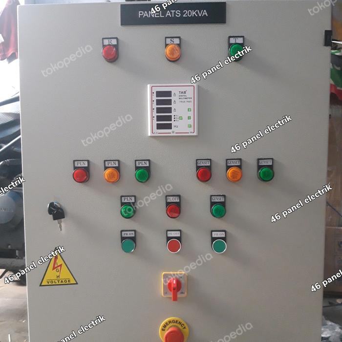 Jual PANEL ATS 20KVA.PERGANTIAN PLN-GENSET.COS SOCOMEC ATYS 63A 4POLE ...