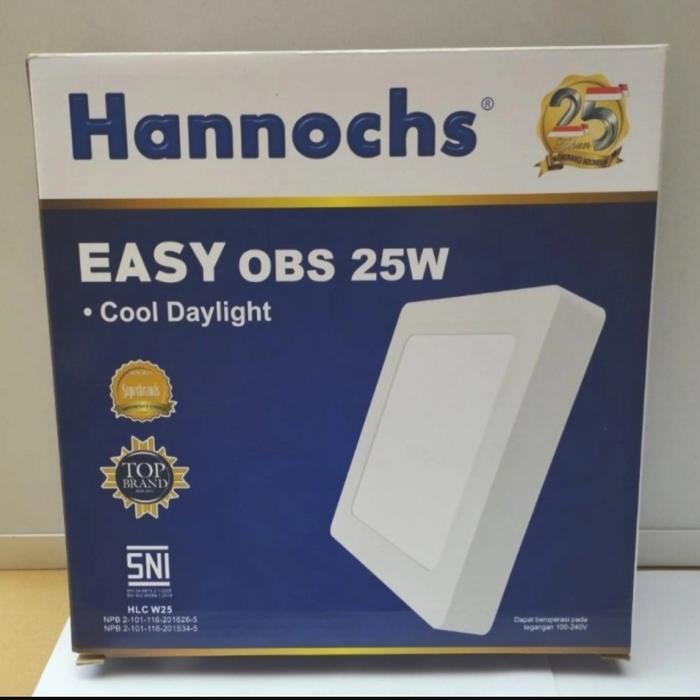 Jual HANNOCHS DOWNLIGHT LED EASY OUT BOW SQUARE 25W - Jakarta Pusat ...