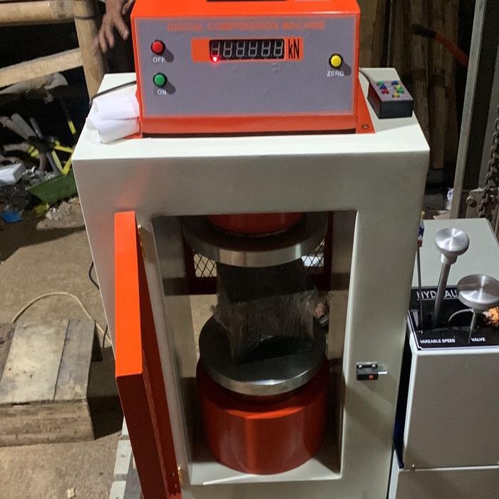 Jual Compression Machine 2000 kn Digital / Alat Uji Kuat Tekan Beton ...