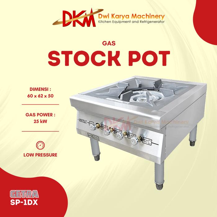 Jual GAS STOCK POT GETRA Kompor Gas Type SP-1DX /SP1DX Getra - Kota ...