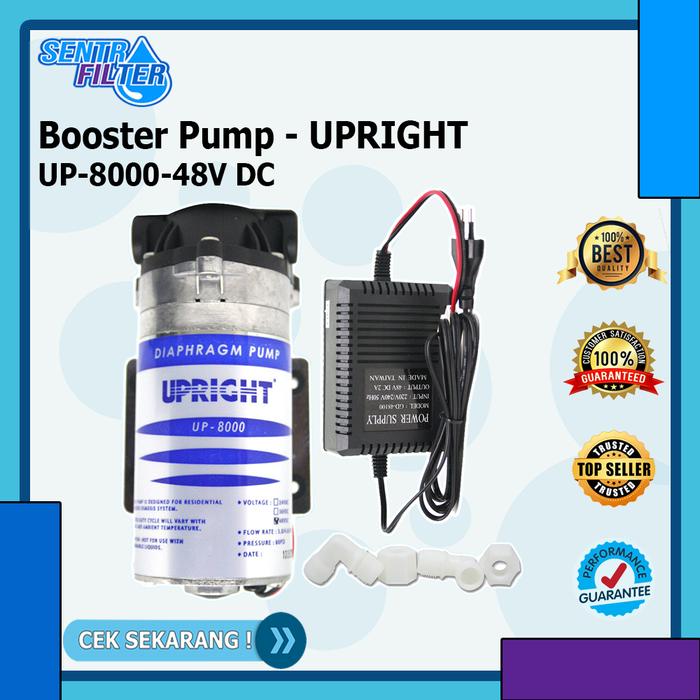 Jual Booster Pump UPRIGHT 8000-48V Adaptor 48V DC - Jakarta Barat ...