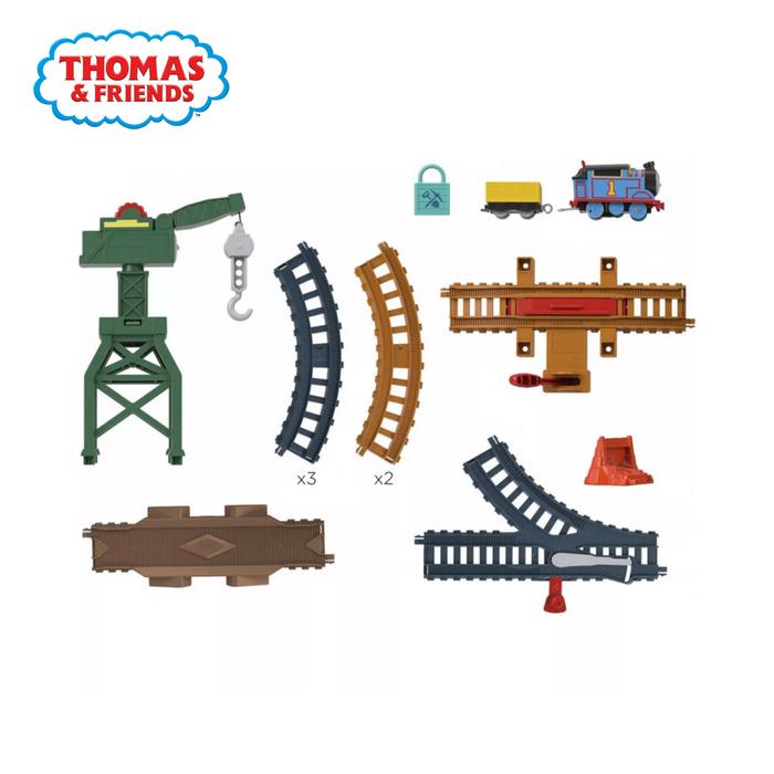 Jual New Look Thomas & Friends Motorized Cranky The Crane Track Set Di ...