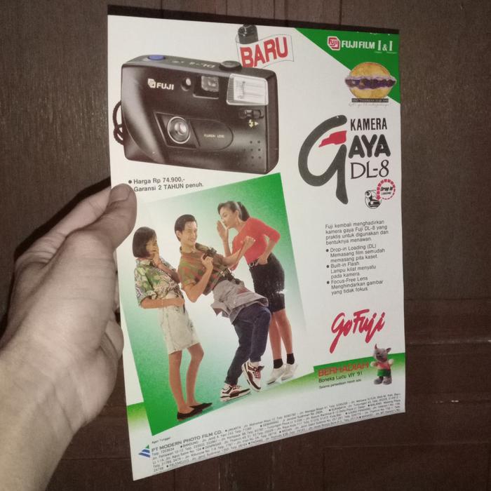 Jual Iklan Cetak Jadul Kamera Fuji DL-8 - Kota Bandung - Kawan ...