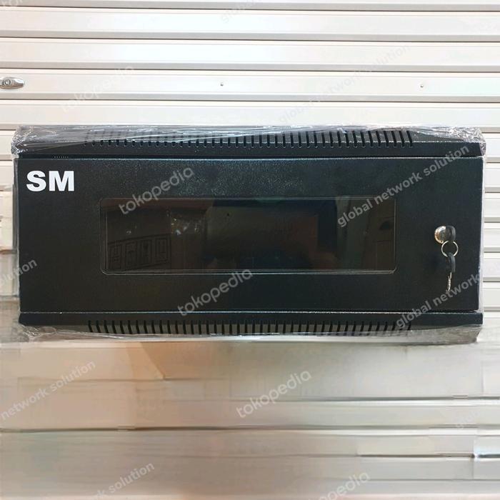 Jual rack server 4 u / wallmount rack 4U / rack 4 u lengkap pdu dan fan ...