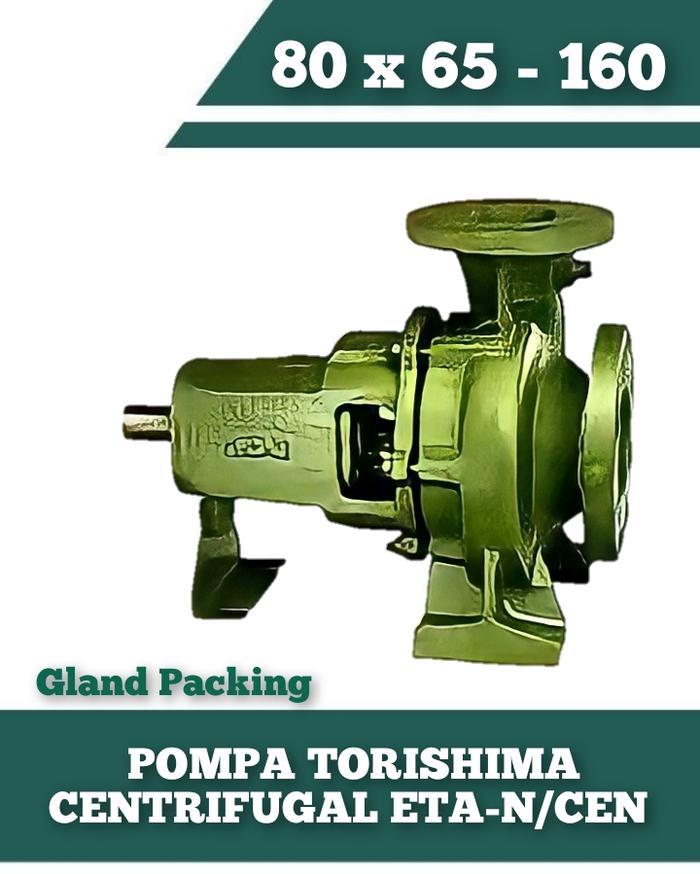 Jual POMPA TORISHIMA CENTRIFUGAL ETA-N/CEN 80X65-160 IMPELLER FC 200 - Mechanical Seal - Kota ...
