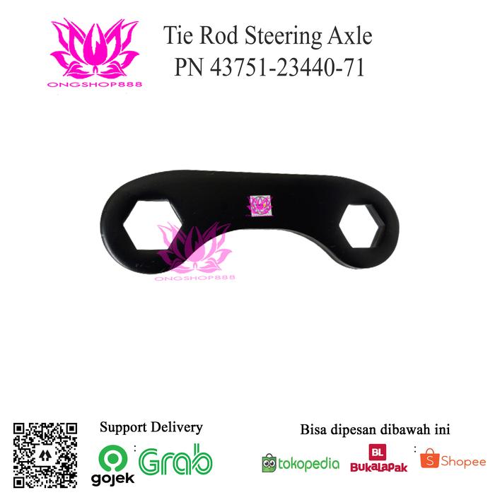 Jual Tie Rod Steering Axle PN 43751-23440-71 For Toyota Forklift 7FBE ...